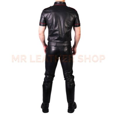 Leather Police Uniform Are Made With Cowhide Leather. Buy Now