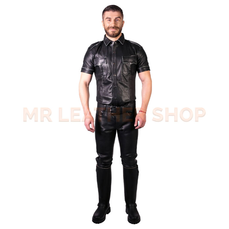 Leather Uniform Men Are Made With Genuine Cowhide Leather.